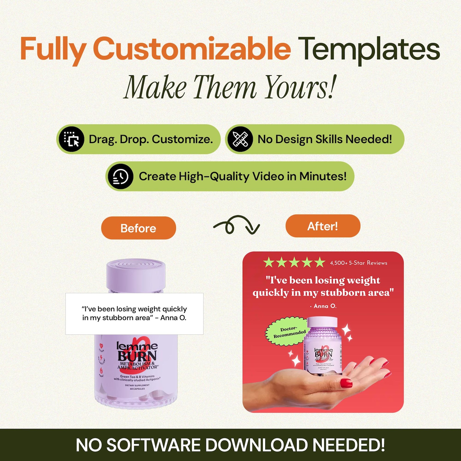 Health & Wellness Ad Templates | 125+ Drag-and-drop Video Ad Templates ...