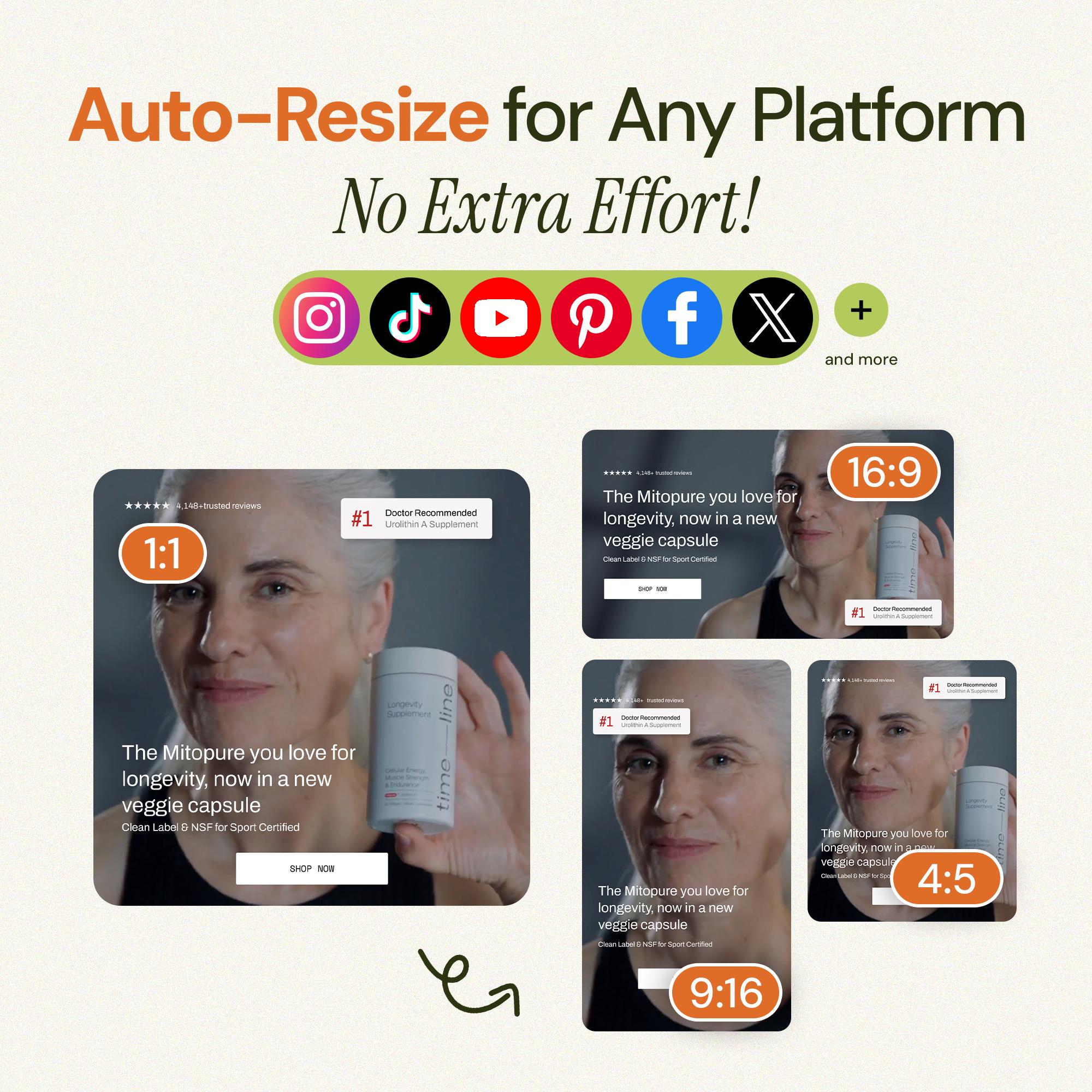 Health & Wellness Ad Templates | 125+ Drag-and-drop Video Ad Templates ...