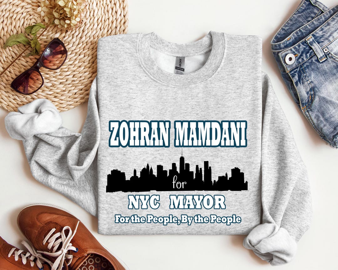 Zohran Mamdani NYC Mayor 2025 T-shirt: Progressive Democrat Supporter ...