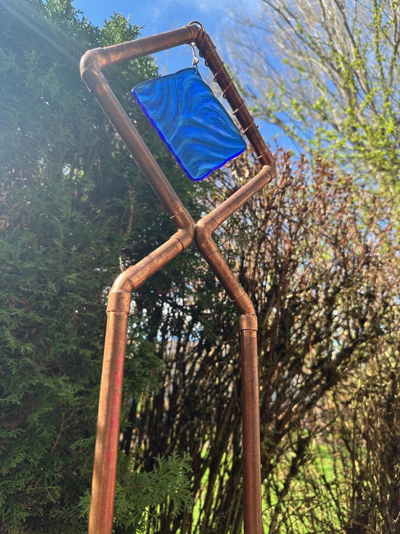 Beautiful Copper Trellis - Add Unique, Hand Built Art to Your Yard and ...
