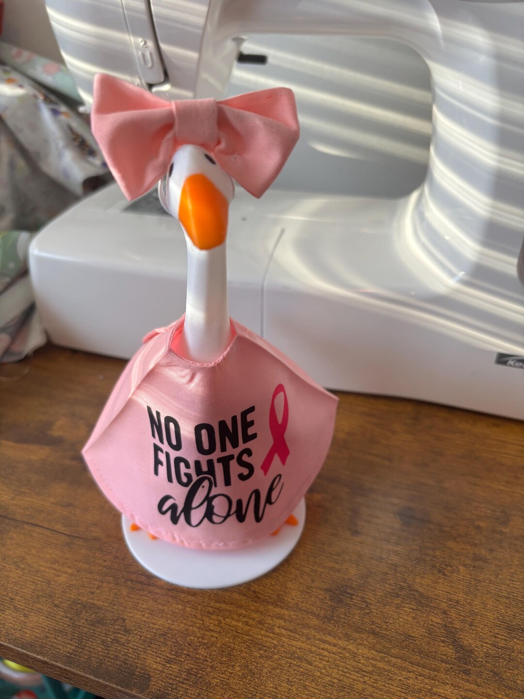 Breast Cancer Awareness 7 Inch Desk Goose Outfit - Etsy