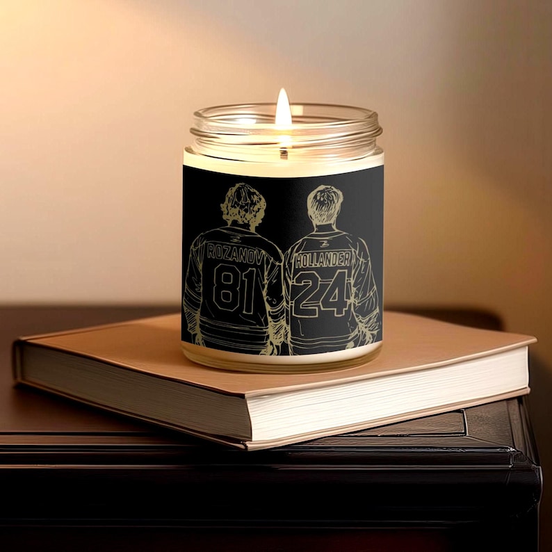 Heated Rivalry Merch- Connor Storrie and Hudson Williams Candle - Etsy UK