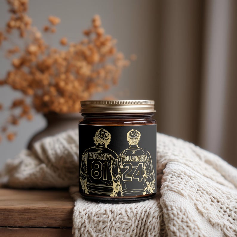 Heated Rivalry Merch- Connor Storrie and Hudson Williams Candle - Etsy UK