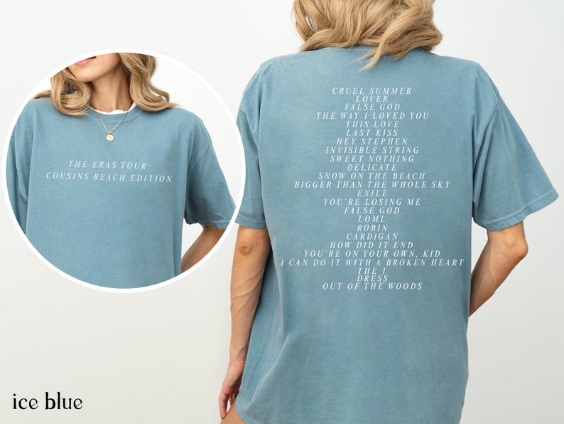 TSITP Eras Tour Shirt, TSITP Merch, Taylor Merch, Eras Tour Tee, Conrad ...