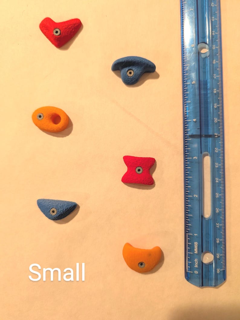 Rock Climbing HOLD MAGNETS - Refrigerator / FRIDGE Magnets - Set of 6 ...