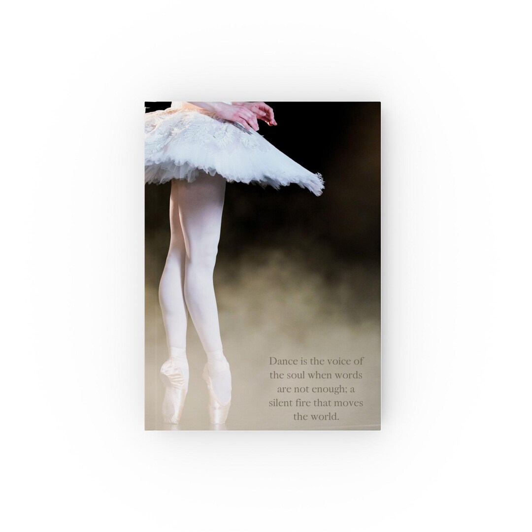 Ballet-inspired Hard Backed Journal - Perfect for Ballet Lovers ...