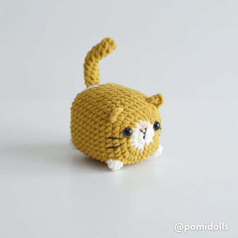 No Sew 3in1 Loaf Cat Amigurumi Crochet Pattern Bundle, Digital PDF in ...