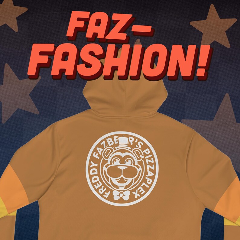 FNAF Pizzaplex Hoodie | Freddy Fazbear's Mega Pizzaplex Gift Merch | In ...