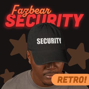 Five Nights of Freddy Security Guard Costume - Etsy