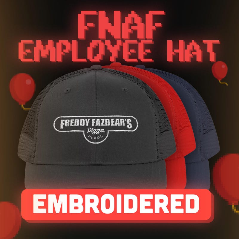 Freddy Fazbear Hat - Etsy