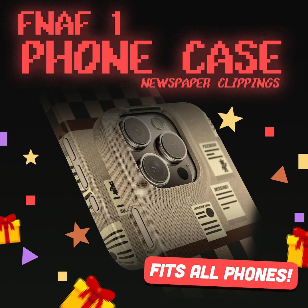 FNAF 1 Phone Case | Five Nights at Freddy's iPhone and Android Cover ...