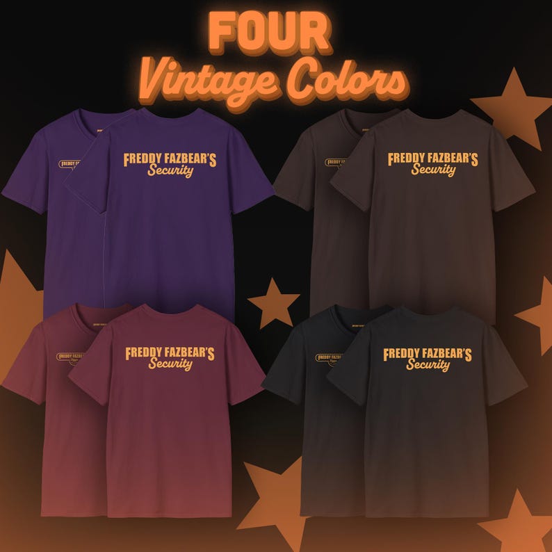FNAF: Security Uniform Shirt | Freddy Fazbear's Pizza Place Night Guard ...