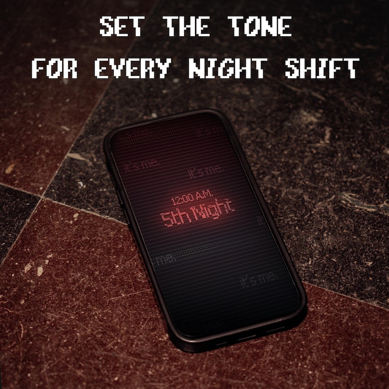 FNAF: Five Nights Wallpaper Pack – 5 Digital Phone Wallpapers | FNAF ...