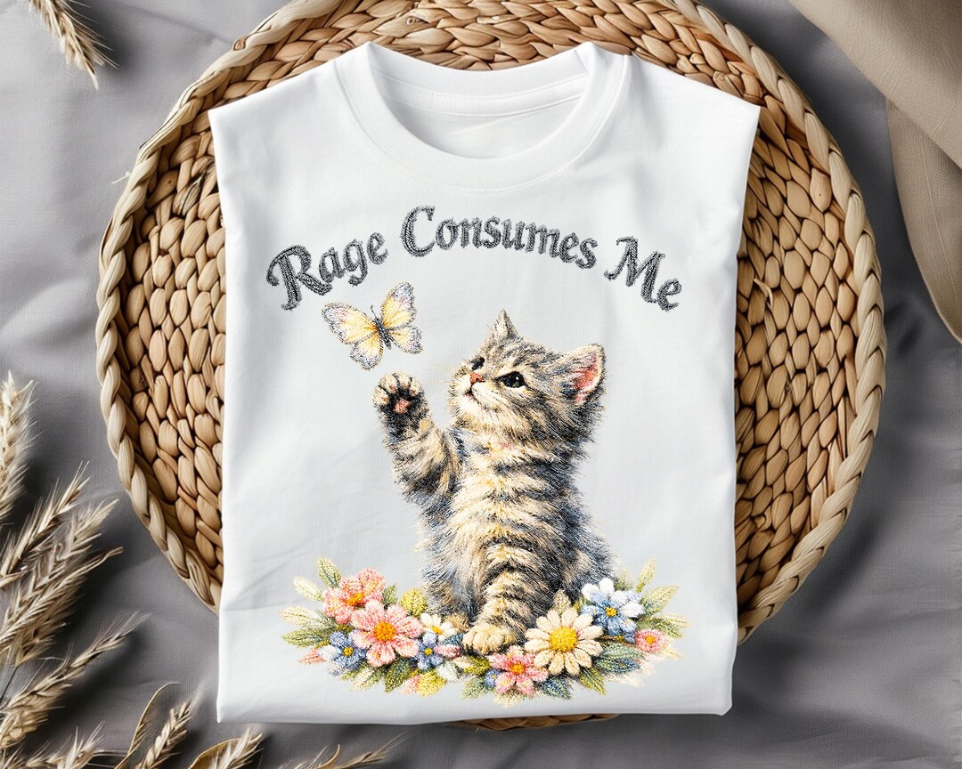 Rage Consumes Me Png, Cute Cat Meme Png, Funny Sarcastic Kitten ...