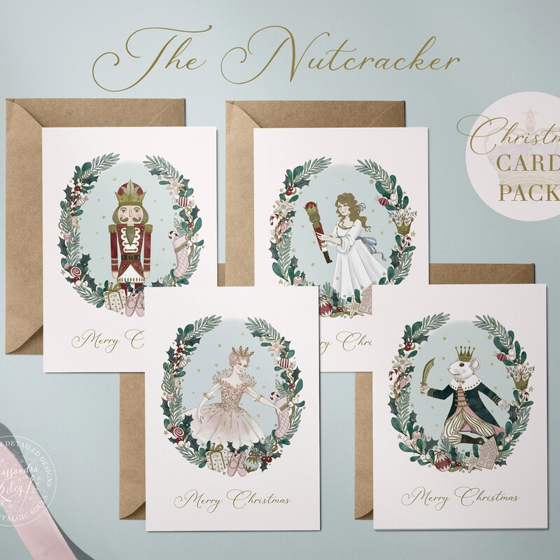 Nutcracker Card - Etsy