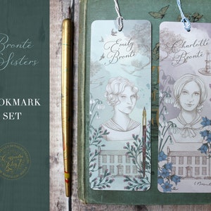 Charlotte Brontë Bookmark: Jane Eyre Quote, Literary Gift, Book Lover ...