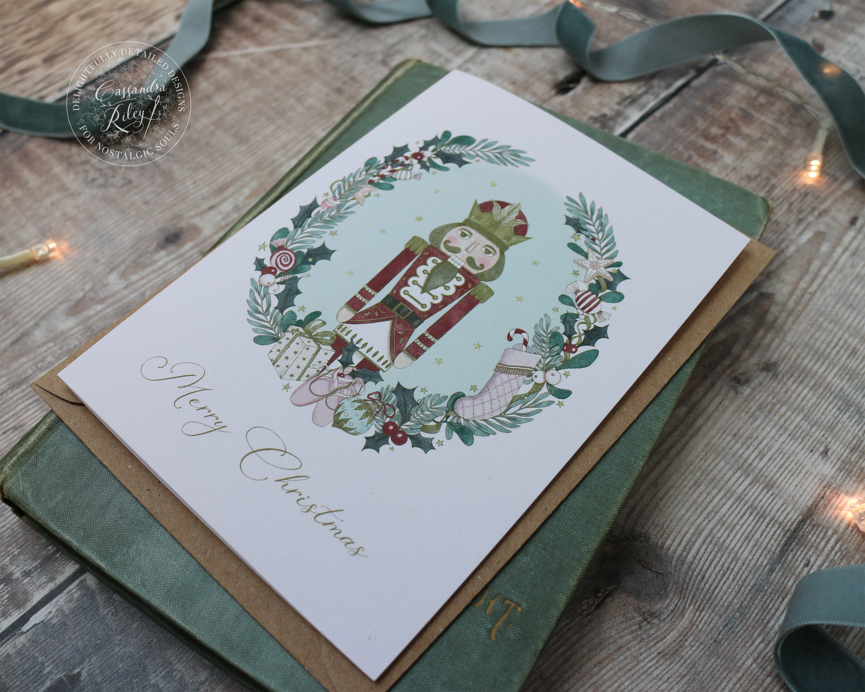 Nutcracker Christmas Card Holiday Card Nutcracker Ballet - Etsy UK