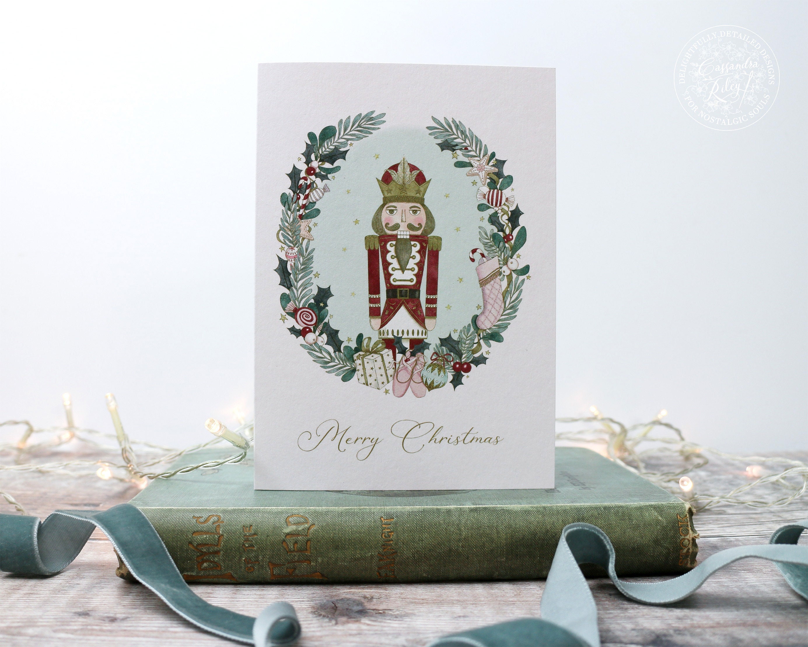 Nutcracker Christmas Card Holiday Card Nutcracker Ballet - Etsy UK
