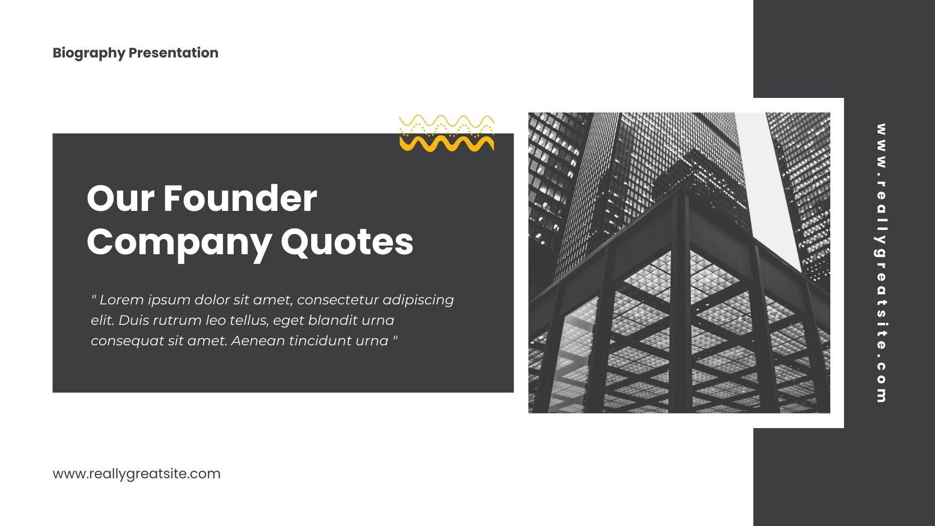 Personal Biography Powerpoint Template | Editable Presentation for ...