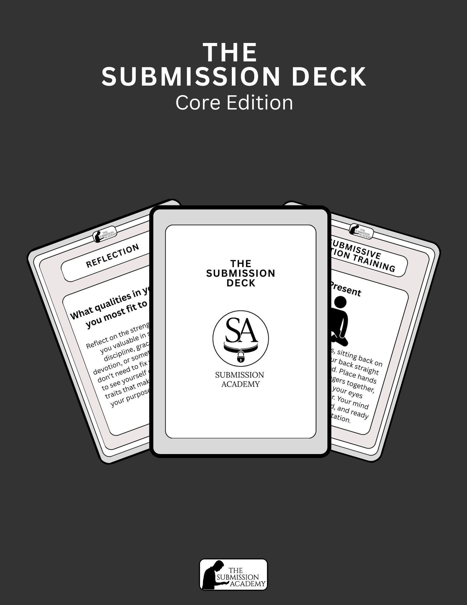 Submission Deck: 33 Printable Training Cards for Submissives (core ...