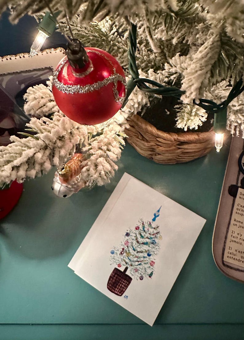 Set of 10 “this Christmas” Blank Note Cards - Etsy