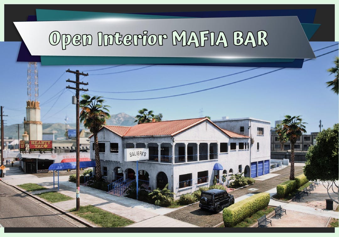 Mafia Bar L Fivem | MLO | Optimized | Roleplay | High Quality - Etsy Canada