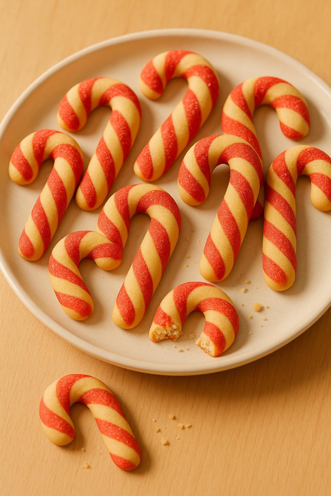 Secret Candy Cane Cookie Recipe PDF | Soft Christmas Sugar Cookies ...