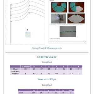 Sophie Cape PDF Sewing Pattern - 'mommy & Me' Bundle - Etsy