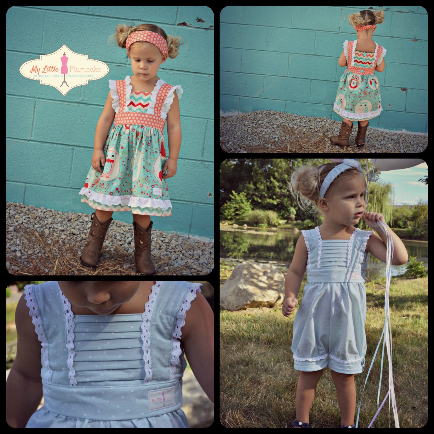 Girl Dress & Capri PDF Pattern the hope Sewing - Etsy Australia