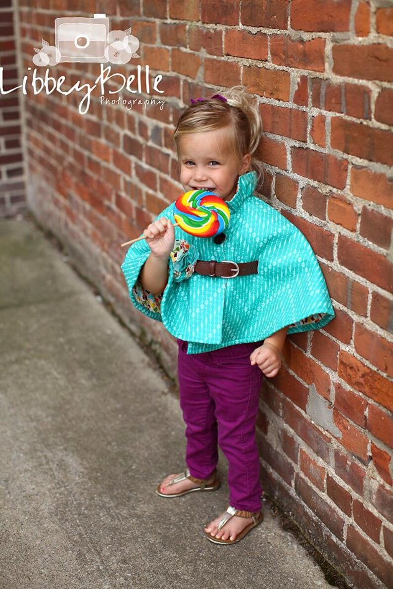 PDF Sewing Pattern Girl Jacket Pattern Kid Clothing - Etsy Canada