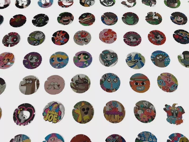 Tazos Mexico 80/80 Cartoon Network Complete Collection Original Full ...