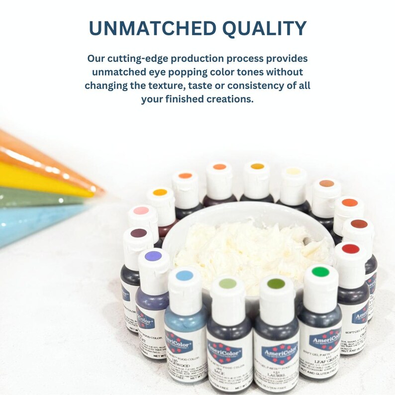 Americolor, Soft Gel Paste Food Color - Etsy
