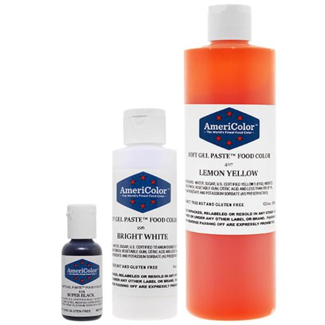 Americolor, Soft Gel Paste Food Color - Etsy