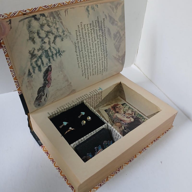 Book Jewelry Box - Etsy