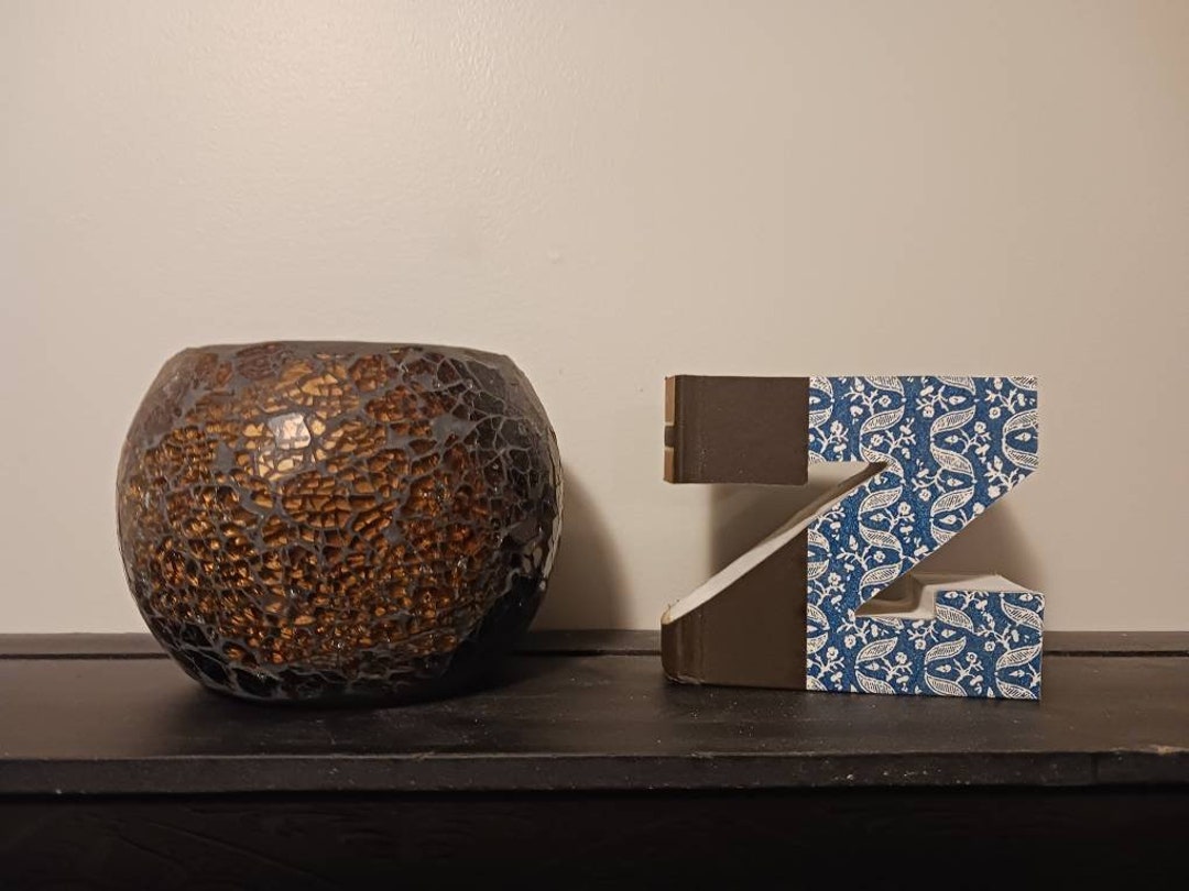 Mini Book Letters, Book Art Letters, Decorative Vintage Books Cut Into ...