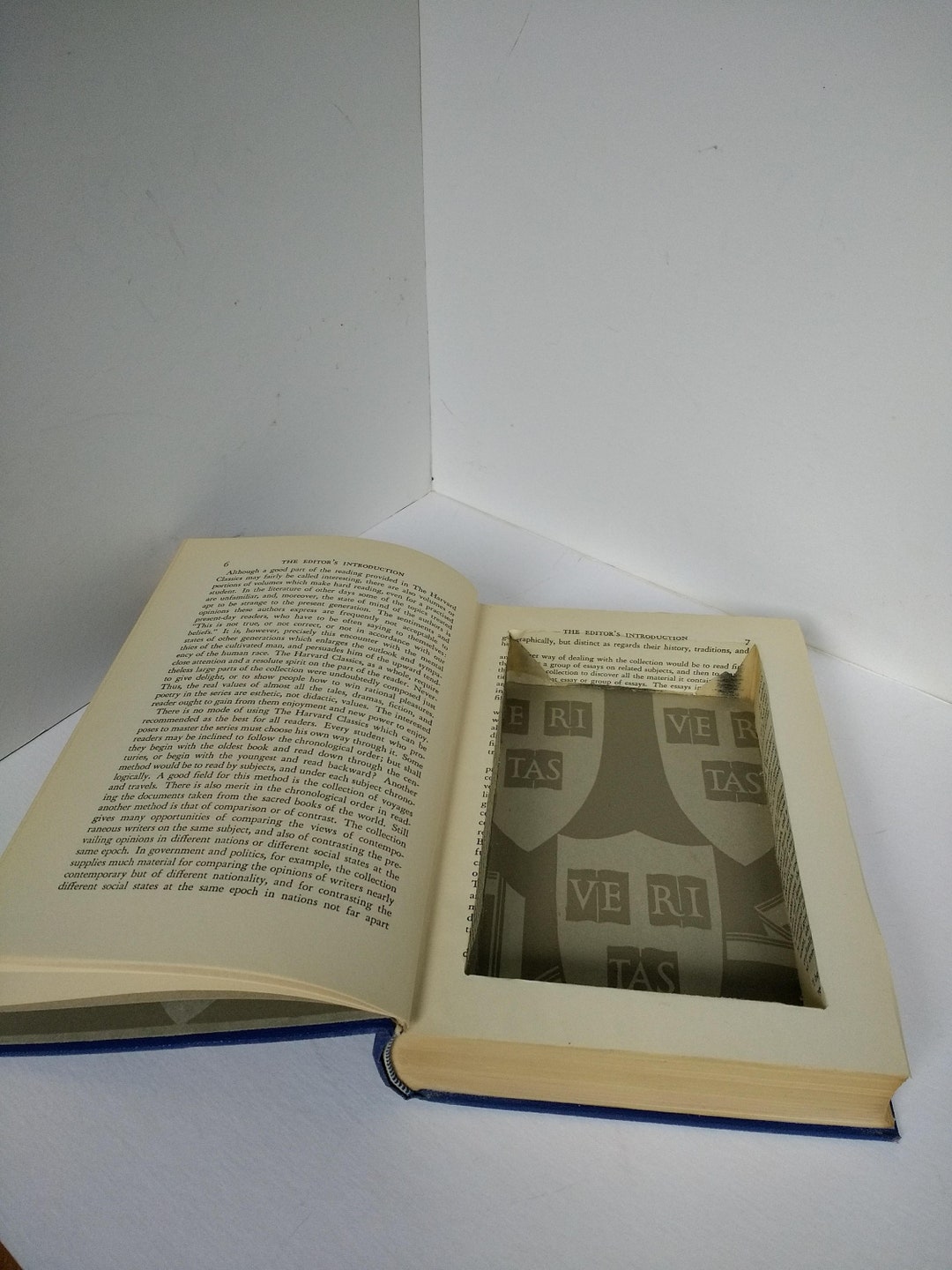 Hollow Book Safe, Vintage Hollow Books, Harvard Classics Hollow Book ...