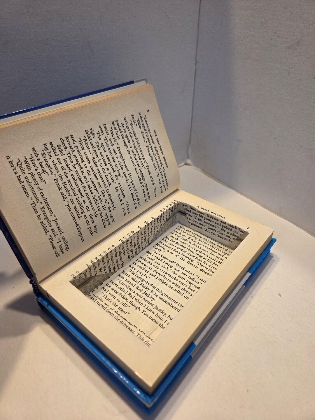Hollow Book Safe - Hidden Storage Book - Secret Book Box - Fake Book ...