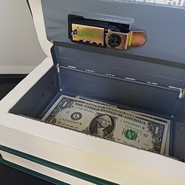 Book Safe With Lock - Etsy