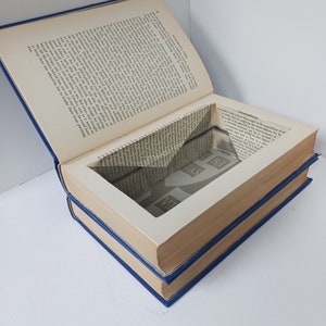 Hollow Book Safe Made From Blue Harvard Classics, Deeper Secret Book ...