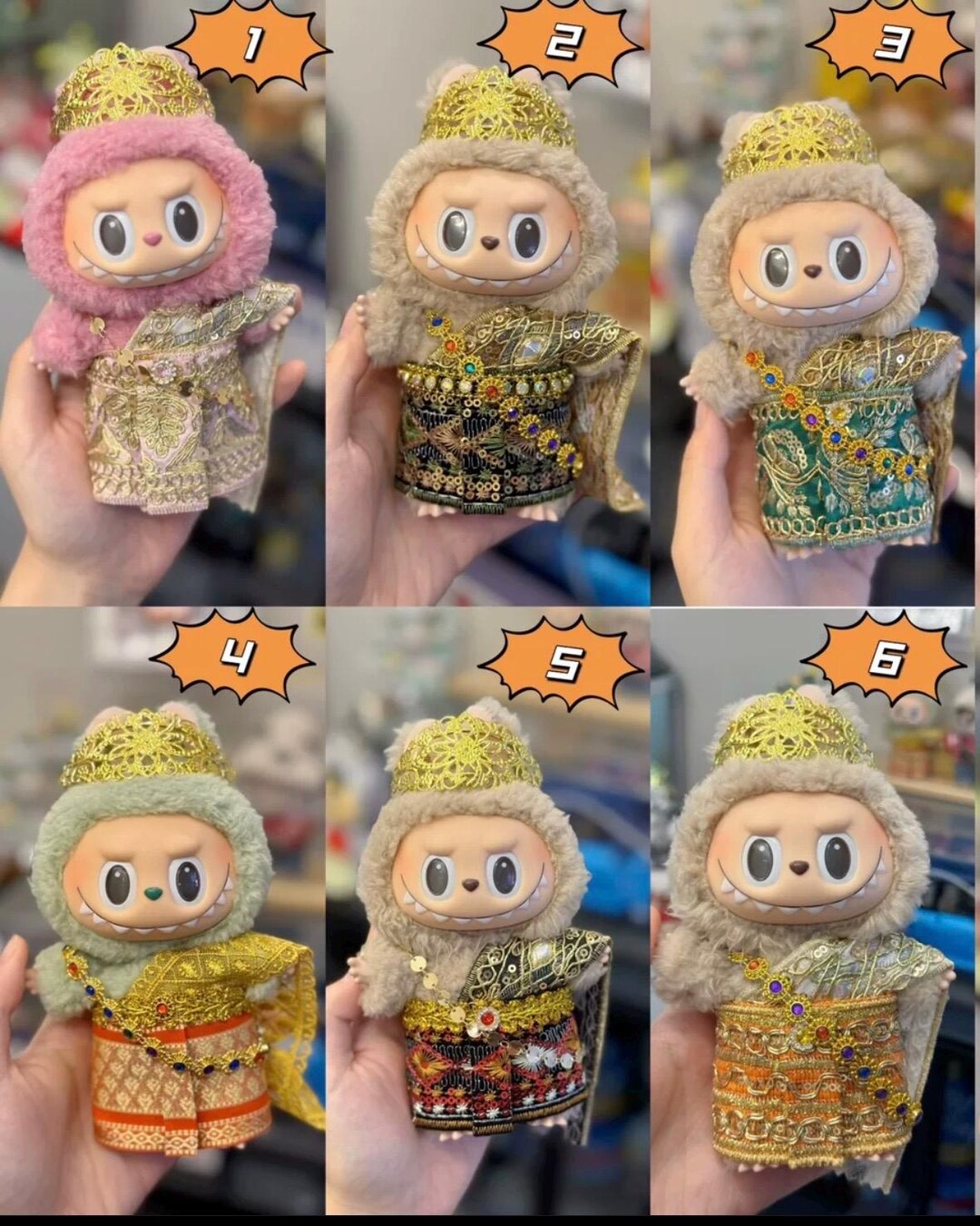 Labubu Thai Clothes Pre-order Listing(no Doll) - Etsy