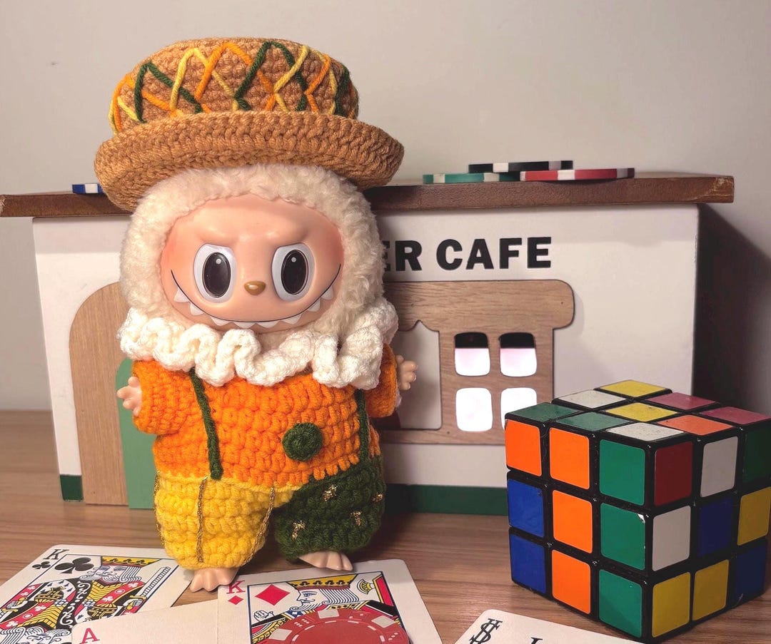 Pop Mart Labubu Clothes: Labubu Outfits;circus Themed Costume 3pcs Set ...