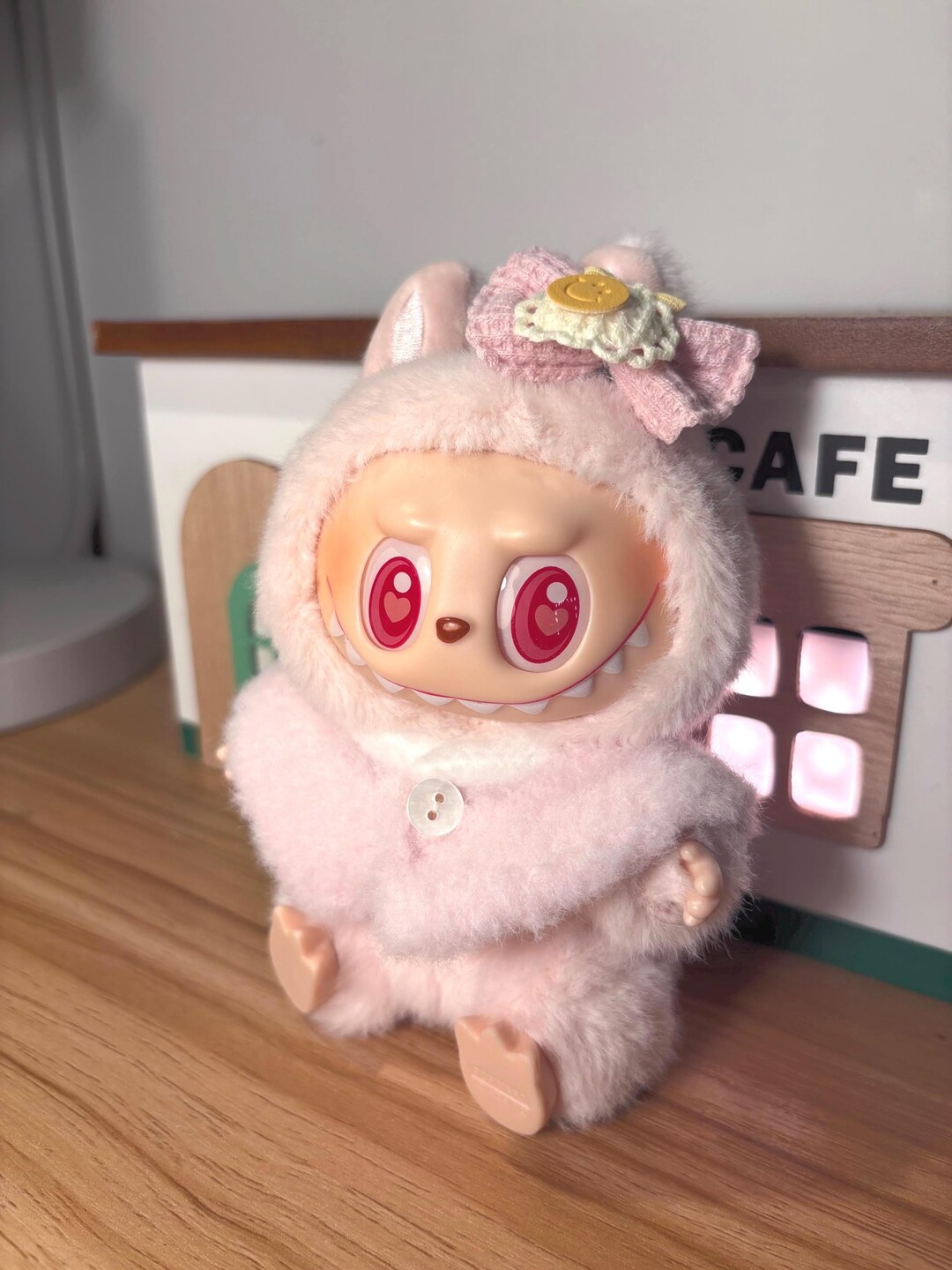 Labubu Macaron Pink Outfits; Labubu Have a Seat Outfits Labubu ...