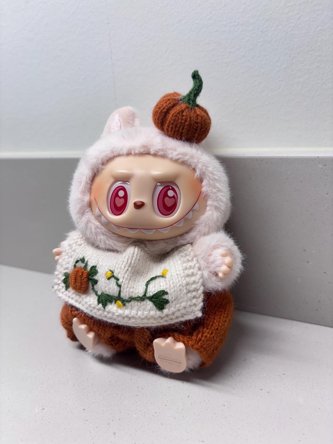 POP Mart: Labubu Clothes; Labub Outfits Labubu Pumpkin 3pcs Set(no Doll ...