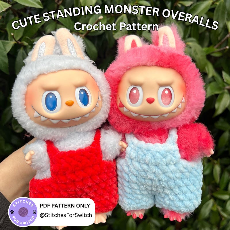 Labubu Stitch Pattern - Etsy