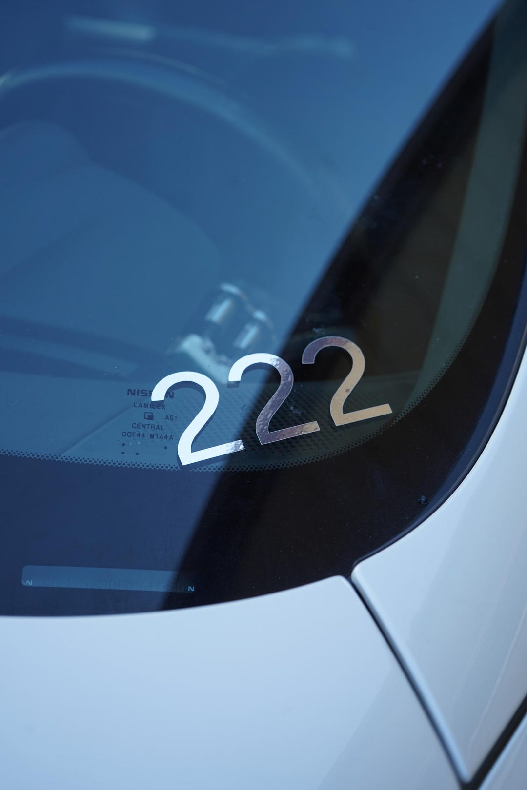 Number 222 | Car Sticker Vinyl Decal | Windows Laptops Etc - Etsy