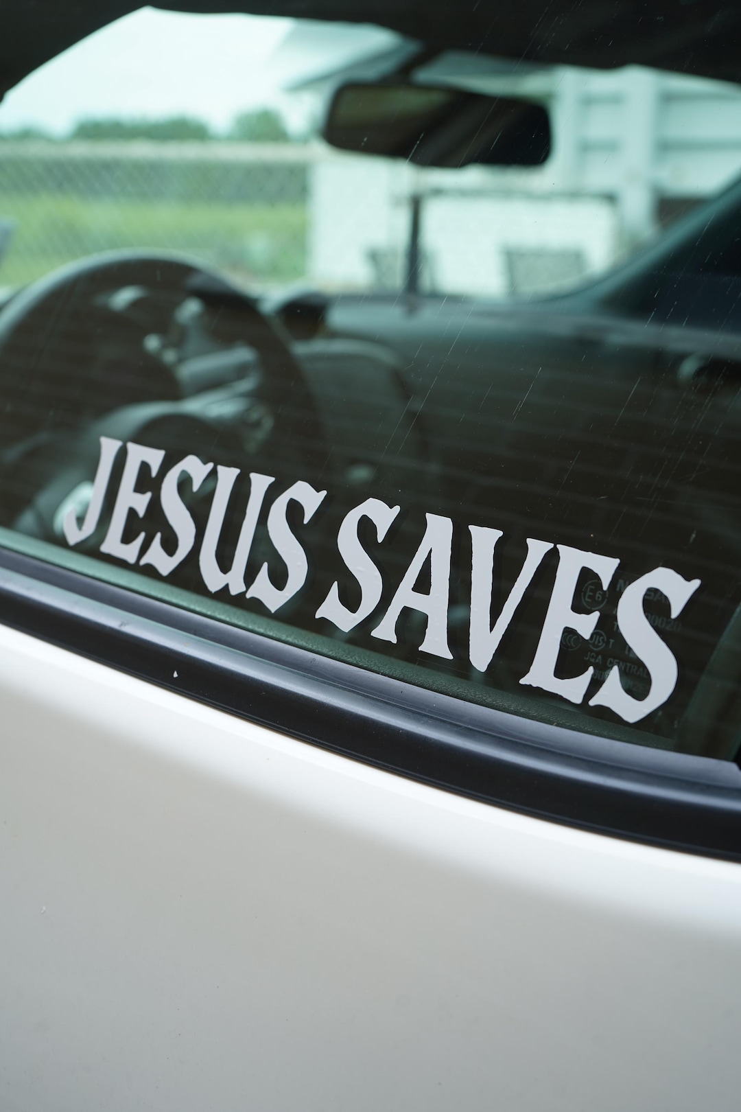 Jesus Saves | Car Sticker Vinyl Decal | Windows Laptops Etc - Etsy