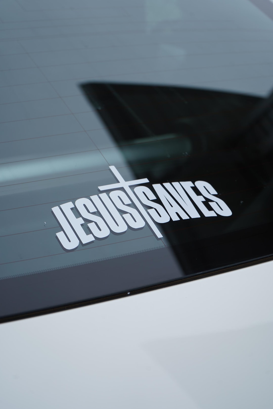 Jesus Saves | Car Sticker Vinyl Decal | Windows Laptops Etc - Etsy