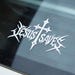 Jesus Saves | Car Sticker Vinyl Decal | Windows Laptops Etc - Etsy