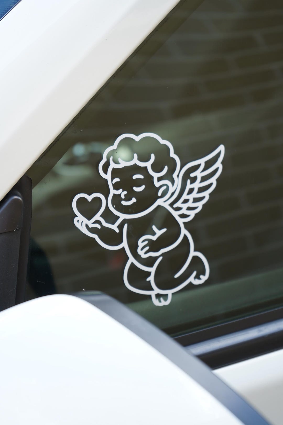 Cherub Angel Car Vinyl Sticker – Aesthetic Angelcore Decal for Car ...