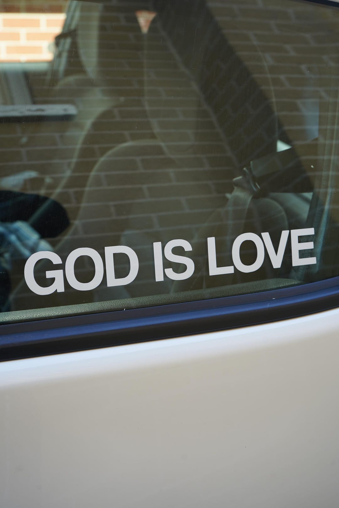GOD IS LOVE | Car Sticker Vinyl Decal | Windows Laptops Etc - Etsy